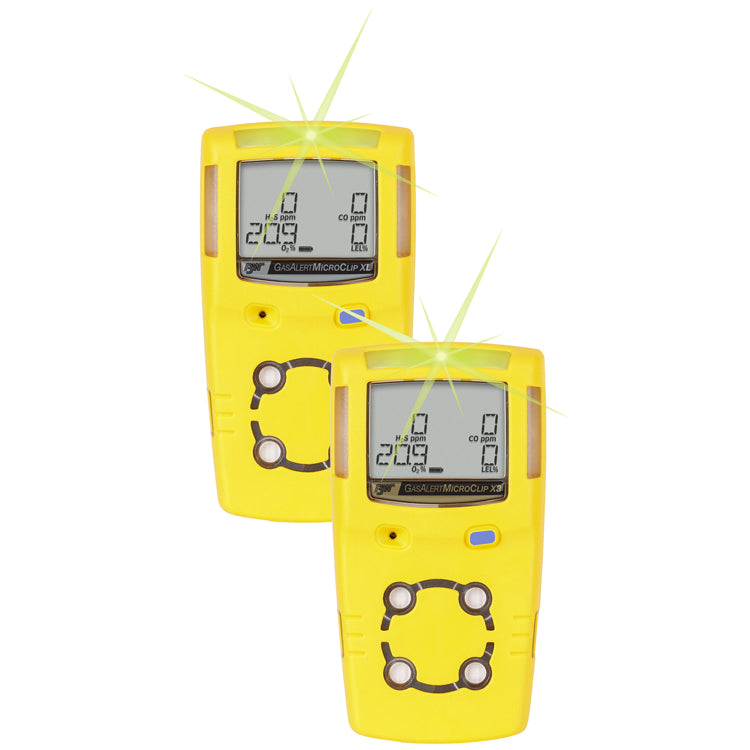 GasAlert MicroClip XL & X3 – Honeywell Multi-Gas Detectors (IP68 Rated